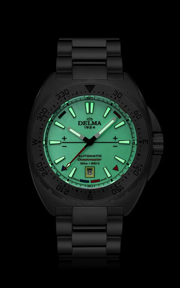 DELMA Oceanmaster Lume Yellow Dial