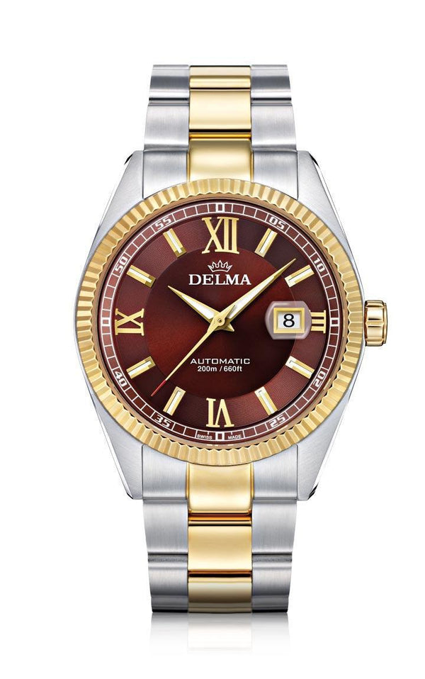 DELMA Sea Star 42 mm Zweifarbig Braun