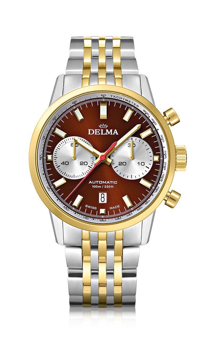 DELMA Continental Automatic Two Tone Brown Dial